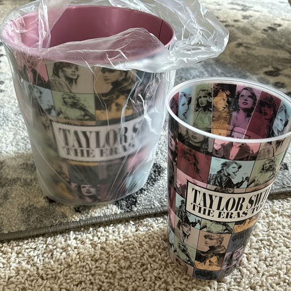 Kitchen | New Taylor Swift Pink Bucket And Extra Large Cup | Poshmark